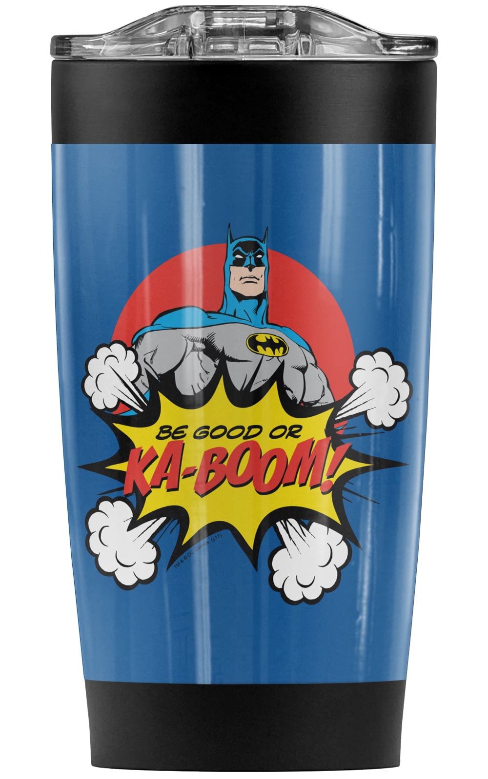 Batman Kaboom Stainless Steel Tumbler 20 oz Coffee Travel Mug/Cup ...