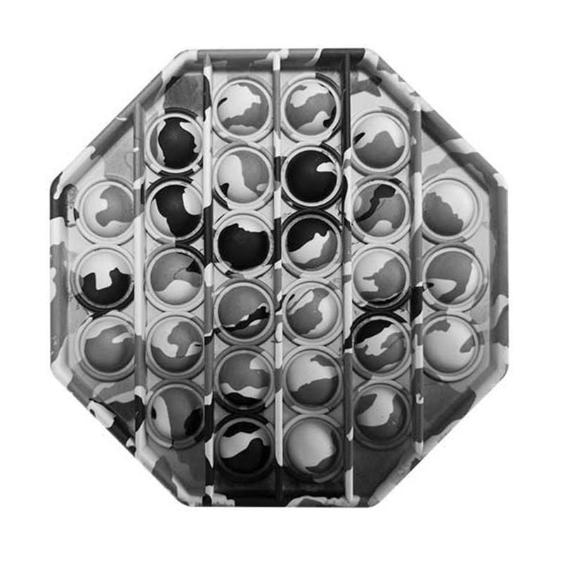 Blue Octagon Square Fidget Toys for Anxiety Relief Poppet Fidget Toy ...