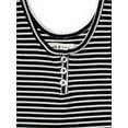 Nik & Leksi Girls’ Stripe Thermal Henley Tank Top, Sizes 7-18 - Walmart.com