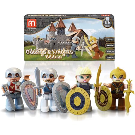 Pythagoras Magnetics Magnetic HTOOQ Set with Knights and Vikings ...