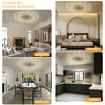 Hooyi Modern led Ceiling Light,Firework Chandelier,50 inches with ...