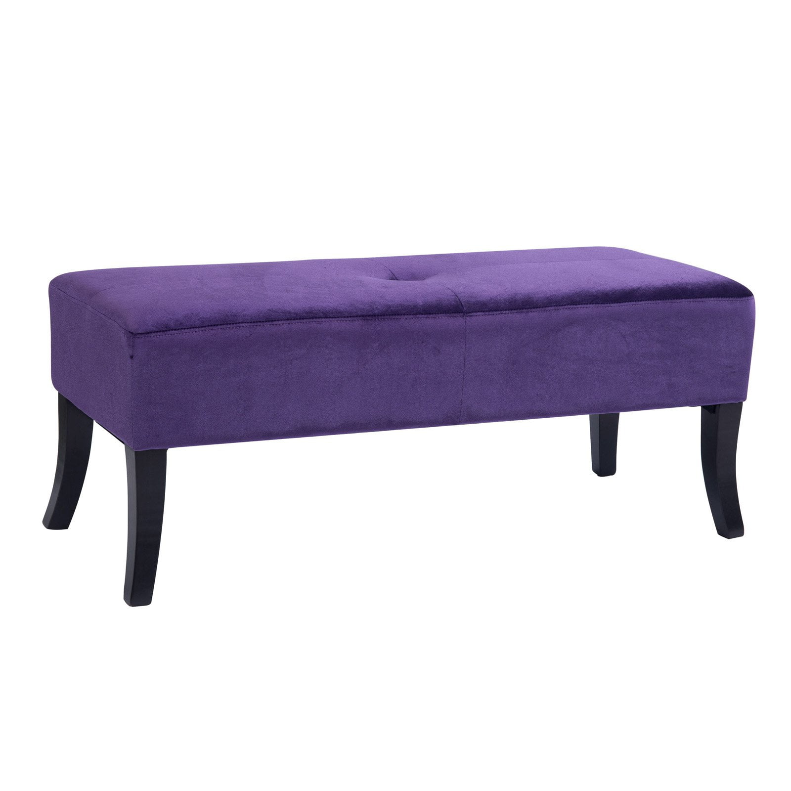 Antonio 46" Wide Bench in Velvet - Walmart.com