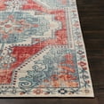 Walmart Cypress Bright Red Traditional 7'10" x 9'11" Area Rug - Walmart.com