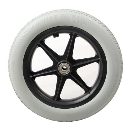 12inch Wheelchair Replacement Wheel Rollers Wheels for Wheelchairs ...
