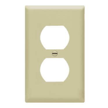 ENERLITES Vertical Duplex Weatherproof Wall Plate, Outdoor Electrical ...