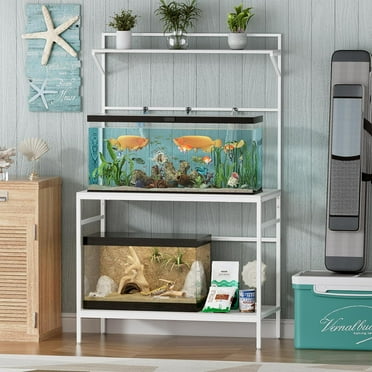 Reptile Tank Stand Terrarium Stand with Accessories Storage 48" X 24 ...