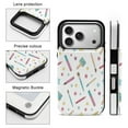 Art Supplies Star Pattern Leather Wallet Case for iPhone 17 Pro Max ...
