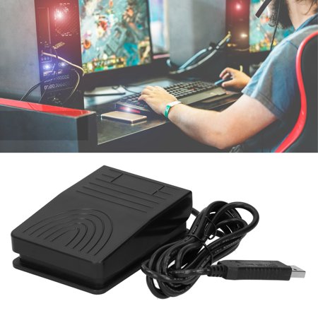 Spptty Professional USB Foot Switch Portable Game Control Action Foot ...