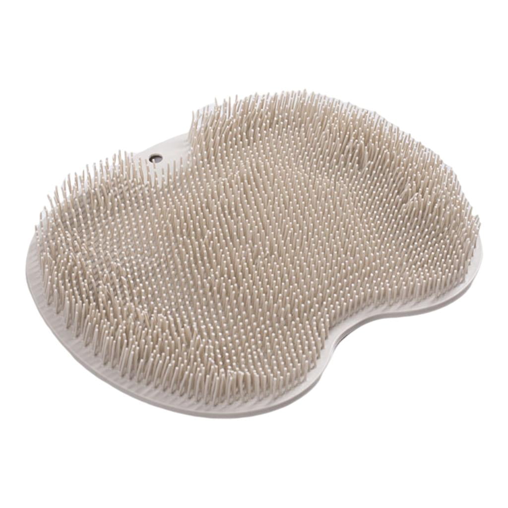 TPE Shower Foot Scrubber Massage Pad Feet Pain with Suction Cups Bath ...
