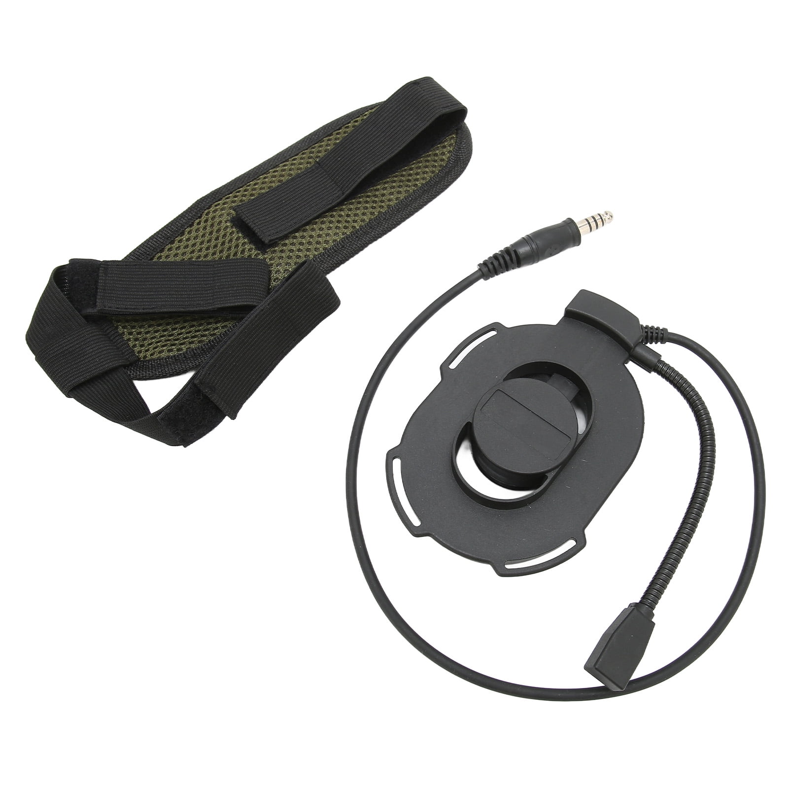 Military Heavy Duty Headset, Flexible Mic Ventilated Ear Cushions ...