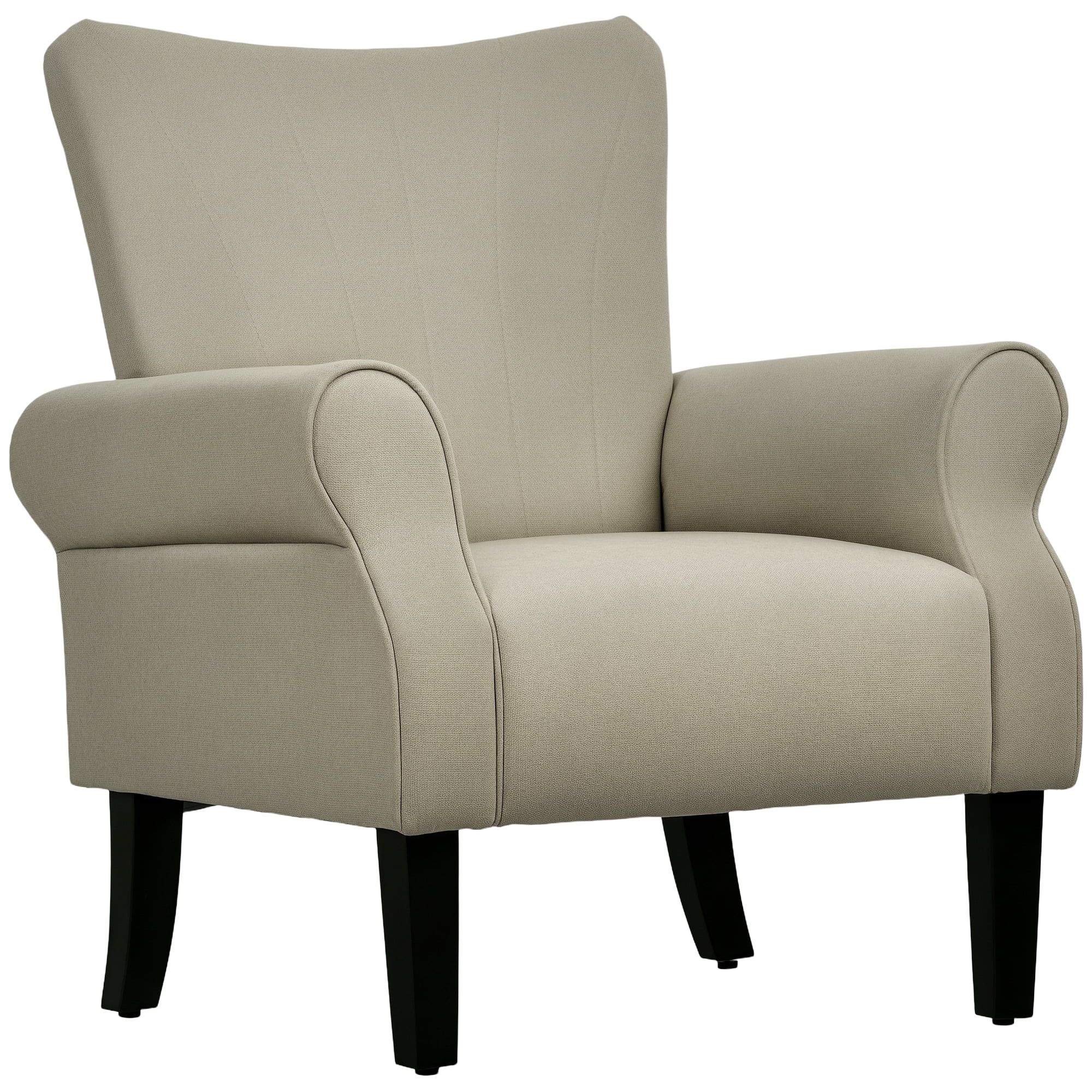 Click here for Homcom Fabric Accent Chair  Upholstered Armchair W... prices