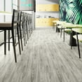 Stickyart 10-Piece Peel and Stick Vinyl Plank Flooring 36"x6" Rustic ...