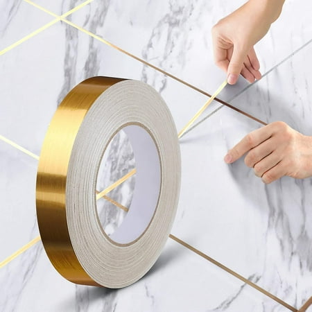 FanShow Tile Peel And Stick Decorative Adhesive Tape, Waterproof Joint ...