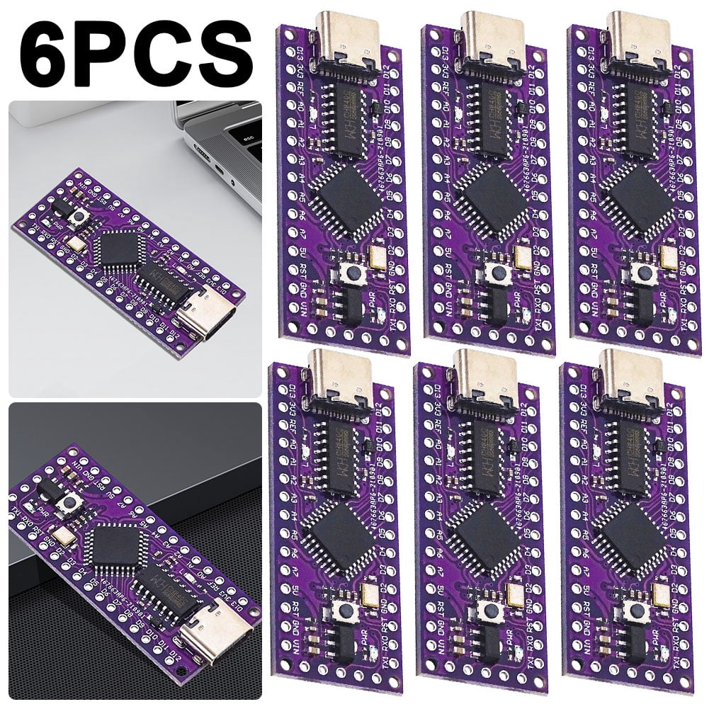 LGT8F328P LQFP32 MiniEVB TYPE-C MICRO USB CH340C (Chip TYPE-C ...