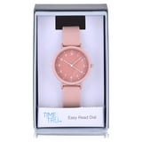 Time and Tru Unisex Pink Analog Watch with Silicone Band Water ...