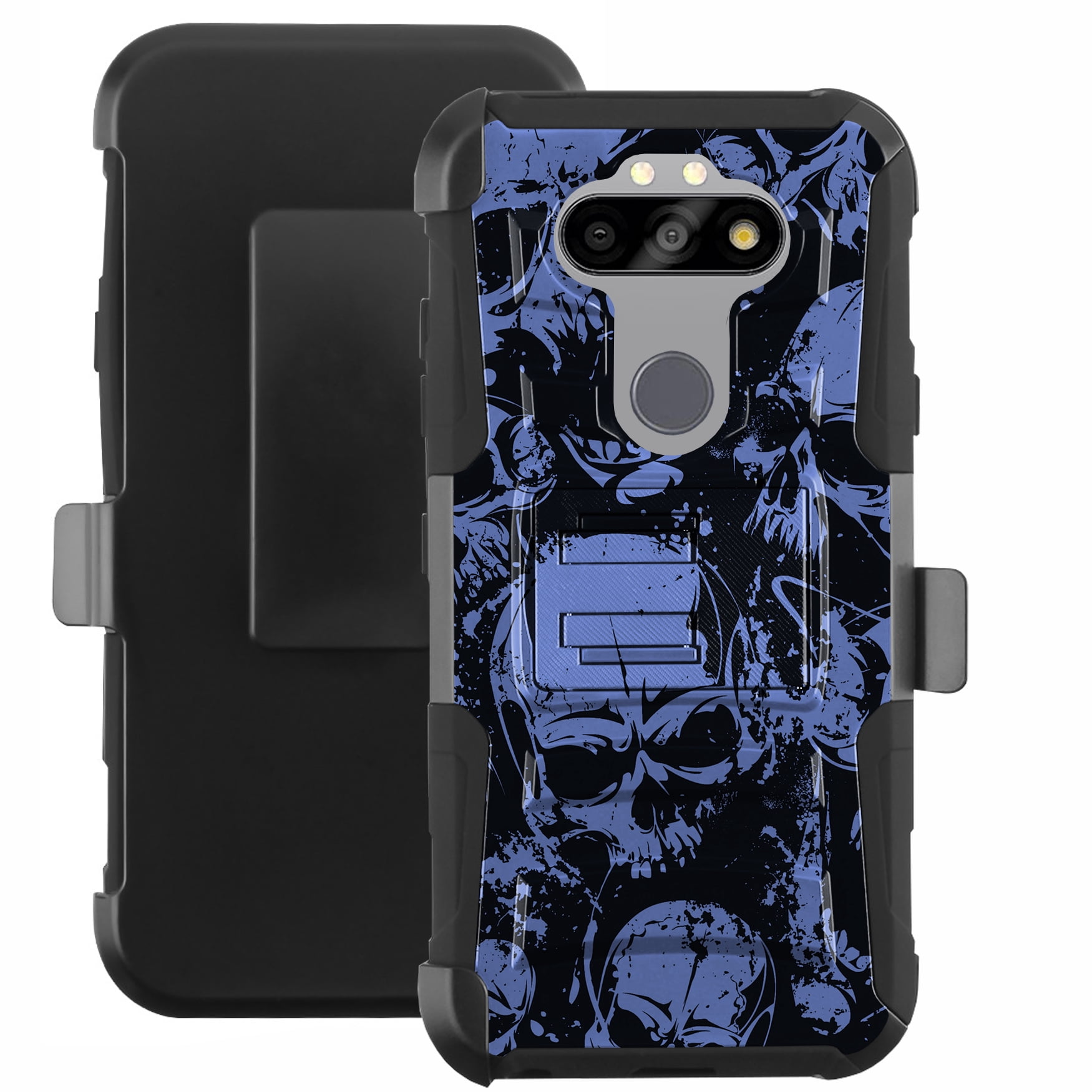 DALUX Hybrid Kickstand Holster Phone Case Compatible with LG Aristo 5 ...