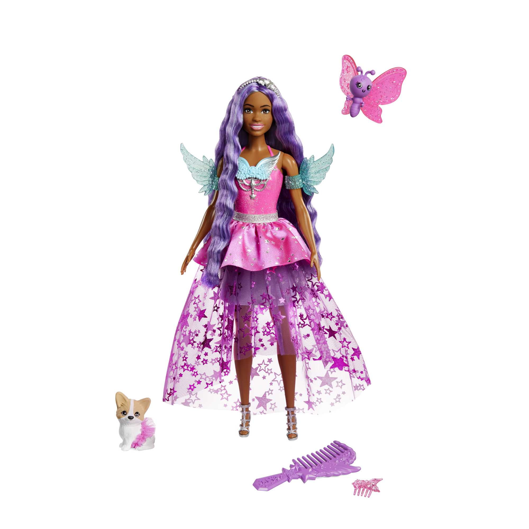 Click here for Barbie Doll With Two Fairytale Pets  Barbie brookl... prices