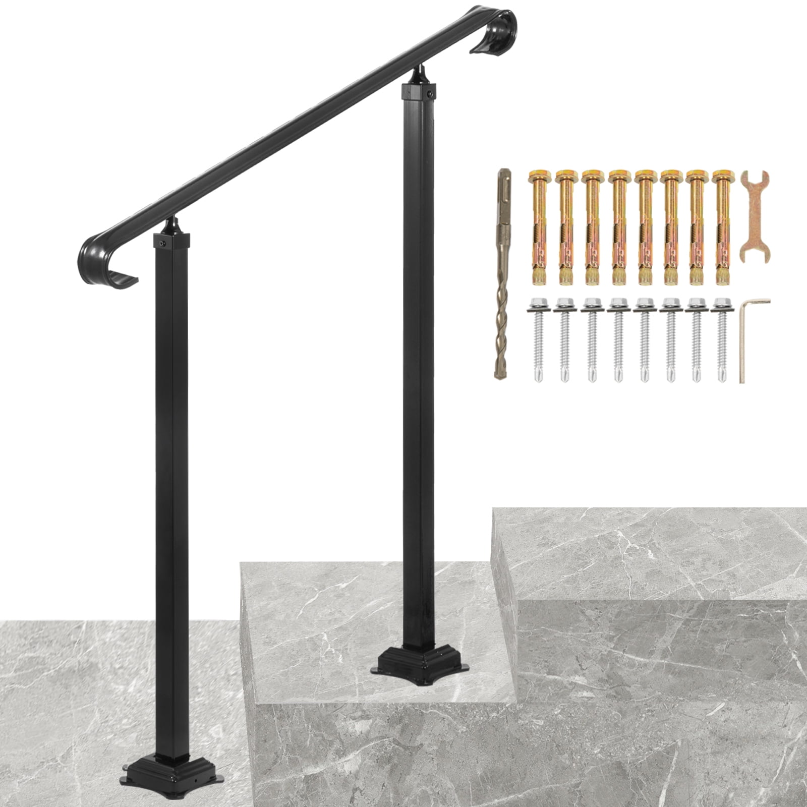 Click here for Vevor Handrails For Outdoor Steps  Fit 1-3 Steps O... prices