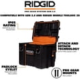 Pro Gear System Gen 2.0 Durable XL 22 in. Stackable Tool Box for ...