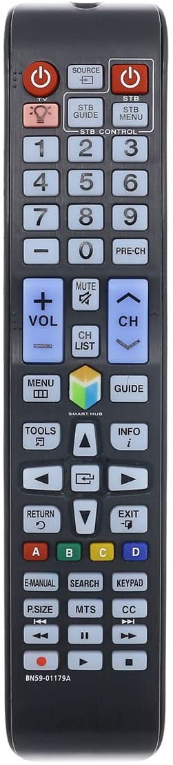 Replacement TV Remote Control Fit For Samsung BN59-01179A Models ...