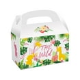 24 Pack Party Favor Boxes, Safari Two Wild One Gift Treat Bags, Jungle ...