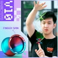 MAGICYOYO Professional Unresponsive Yoyo V10 Red Blue Gradient- Finger ...