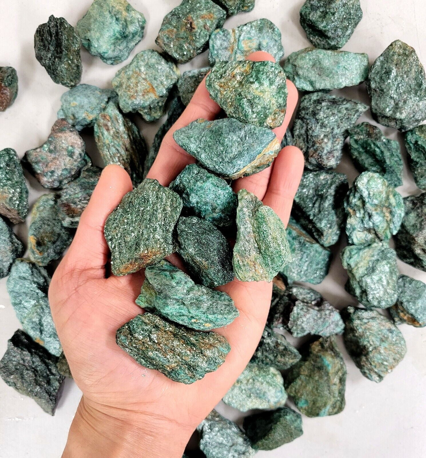 FUCHSITE ROUGH STONES - Raw Bulk Crystals - Natural Gemstones from ...