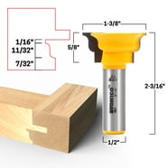 Yonico Architectural Moulding Router Bit - 16137 - Walmart.com