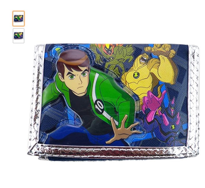 Ben 10 Trifold Wallet - Ben Ten Wallet - Walmart.com