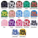 Fashion Knitted Soft Warm Slouchy Cap MEA Culpa Beanies Hat with ...