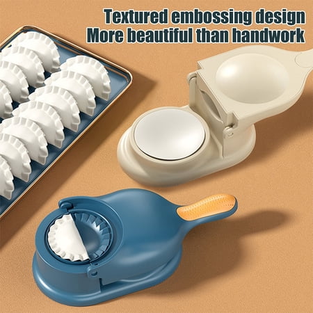 2 in 1 Dumpling Mould Dumpling Skin Rolling Dough Labor-Saving Kitchen ...