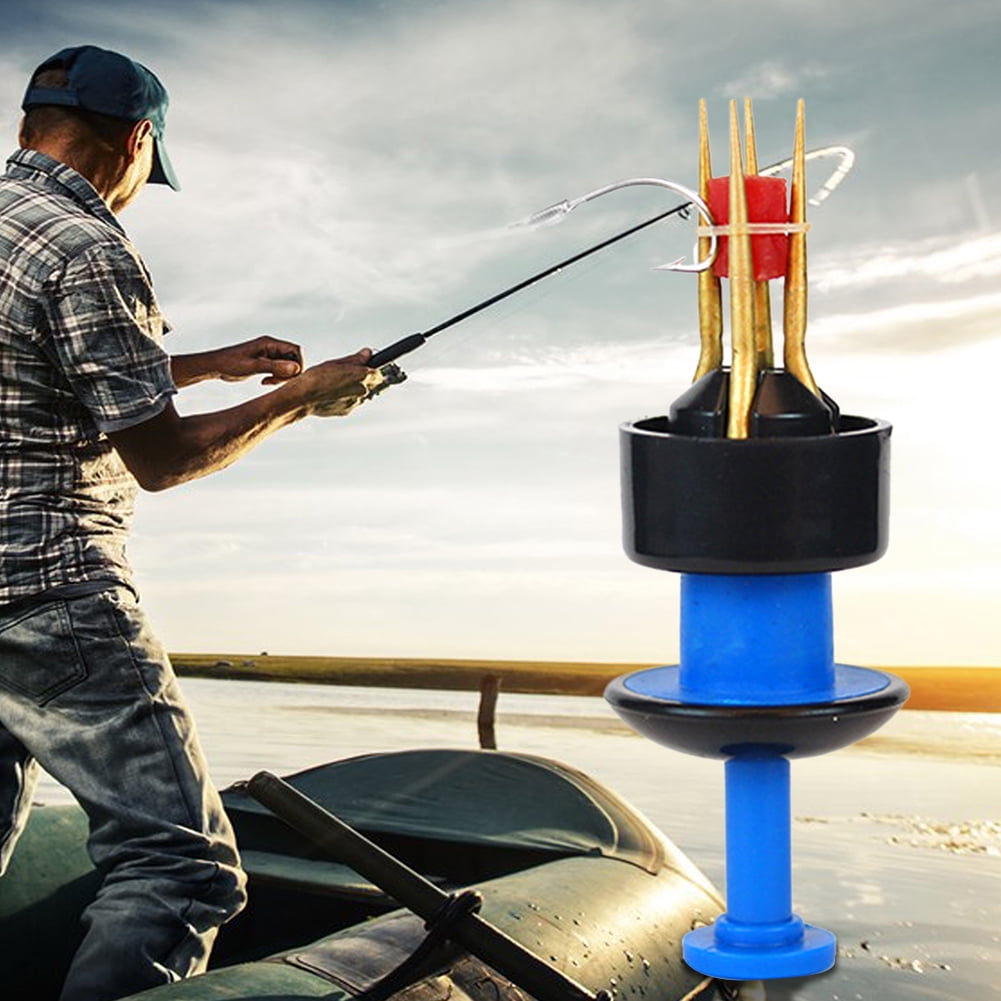 LeKing Reservoir Fishing Snare Trap Carp Fishing 4-Claw Bait Clip Lure ...