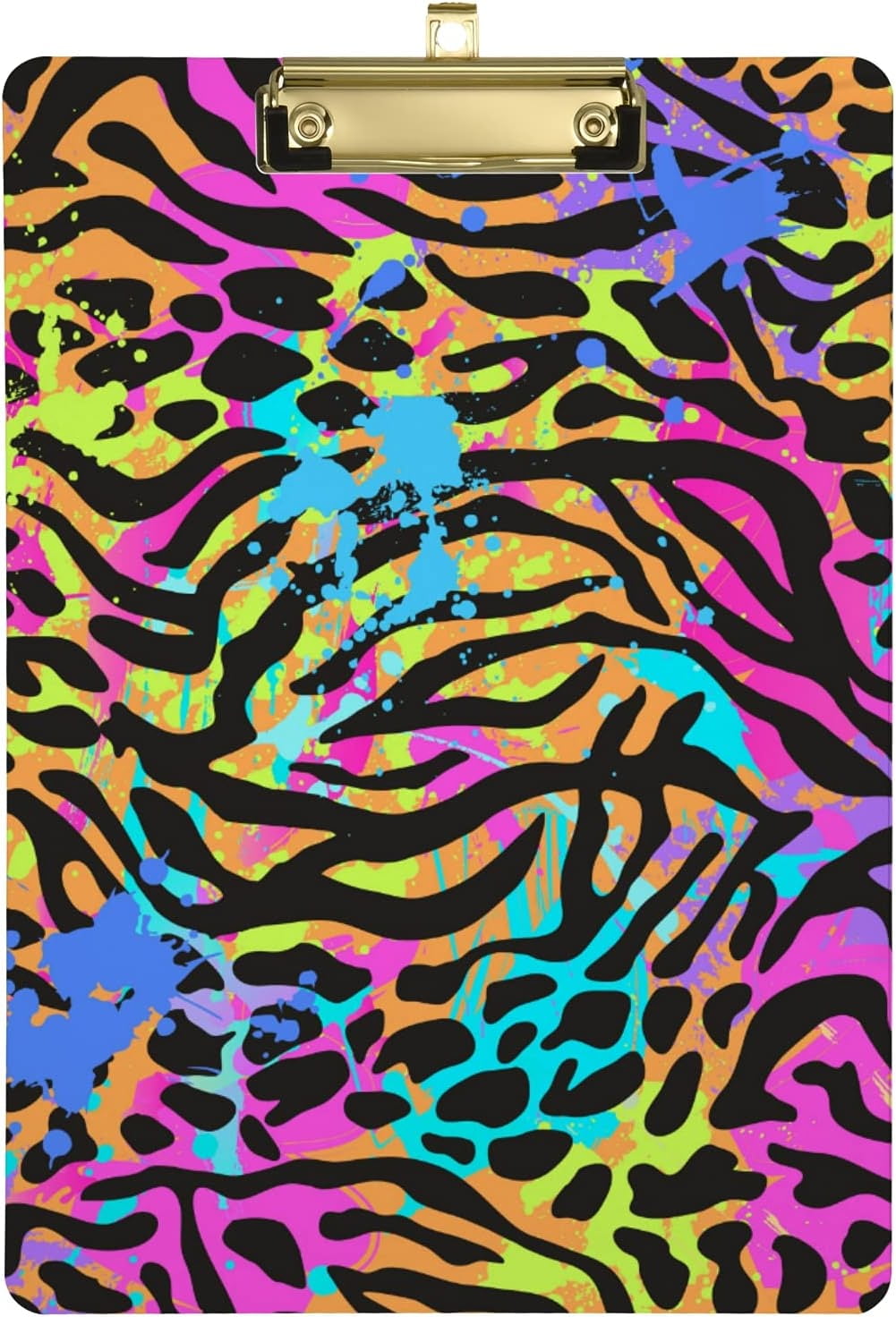 FMSHPON Color Leopard Clipboard Hardboard Wood Nursing Clip Board and ...