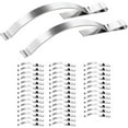 60Pcs For Screen Tension Spring Clips Stainless Steel Prevent Screen ...