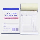 "10 Pack Small Business Sales Book - Carbonless Duplicate Forms, Order ...