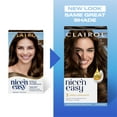 Clairol Nice'n Easy Permanent Hair Color Cream, 5RB Medium Reddish ...