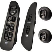 2002-2008 Dodge Ram 1500 2500 3500 Window Master Switch Assembly, Black ...