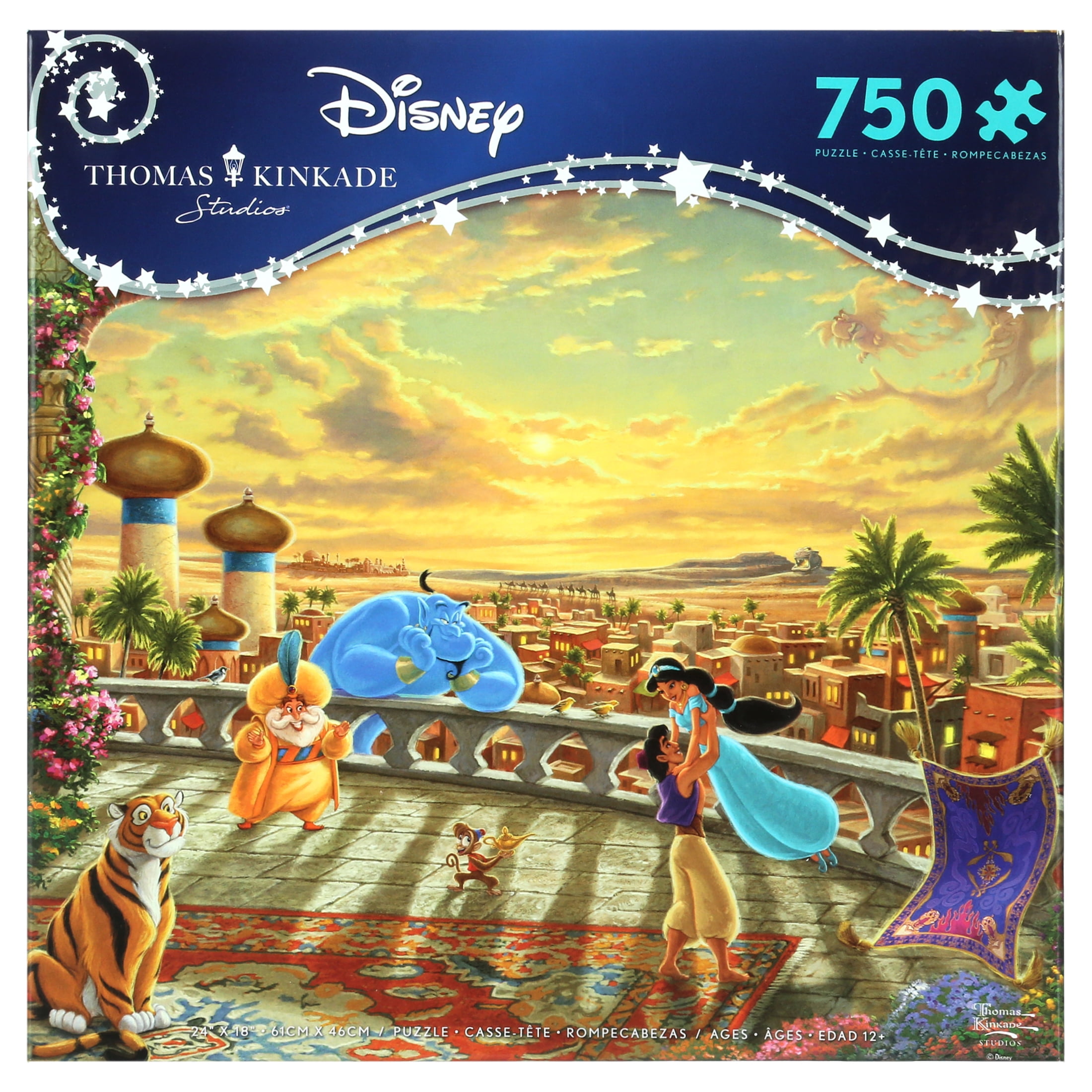 Thomas Kinkade Disney Aladdin Puzzle