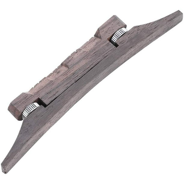 YVE Rosewood Mandolin Bridge, Adjustable Rosewood Mandolin String ...