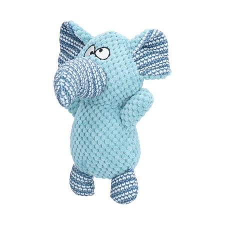 Elephant Dog Squeak Toy, Unique Plush Stuffed Dog Toy Sound Light Firm ...