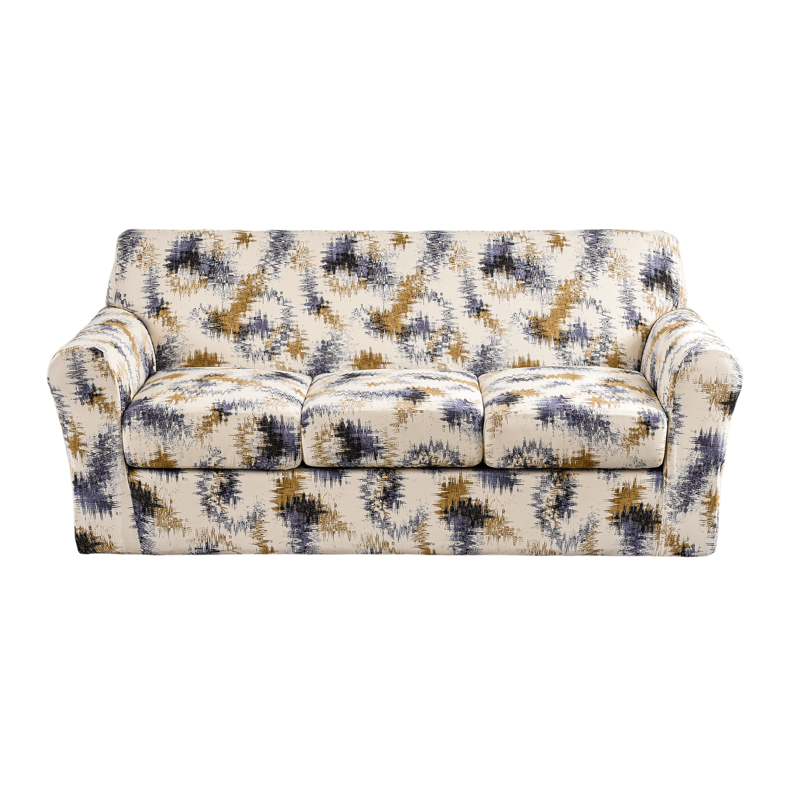 Eco-Ancheng 4 Piece Sofa Cover Stretch Sofa Slipcover Printed Soft ...