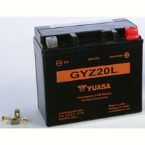 Yuasa GYZ Series Motorcycle/ATV Battery - AGM, CCA 250, Factory ...