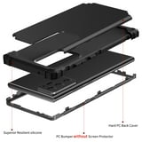 Dteck Galaxy Note20 Ultra Case, Heavy Duty Shockproof, Dual Layer, Hard ...