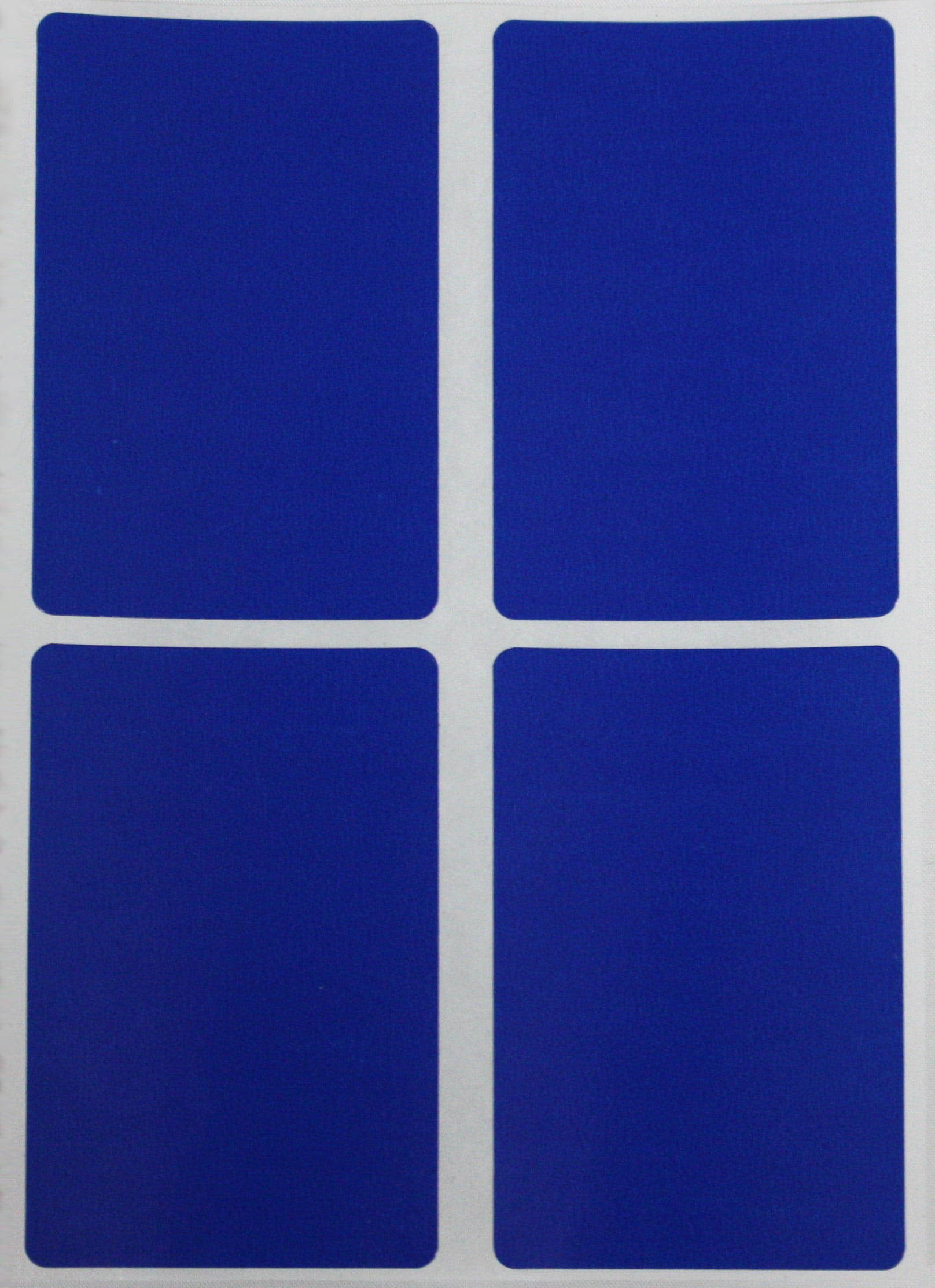 Rectangular Color Coding Labels Stickers in Blue 3x2-200 Pack by Royal ...