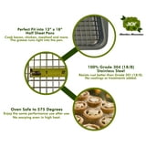 Hamilton Housewares 12" x 17" Stainless Steel Cooling Rack - Walmart.com