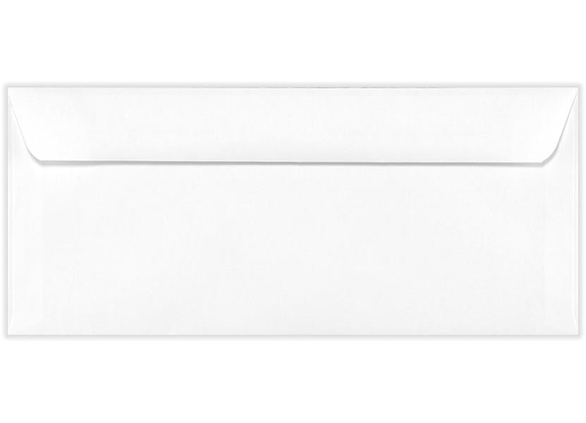 Luxpaper #10 Square Flap Envelope, 4 1/8 X 9 1/2, White, 500/Pack ...
