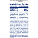 Ensure Max Protein Nutrition Shake, French Vanilla, 11 fl oz, 12 Count ...