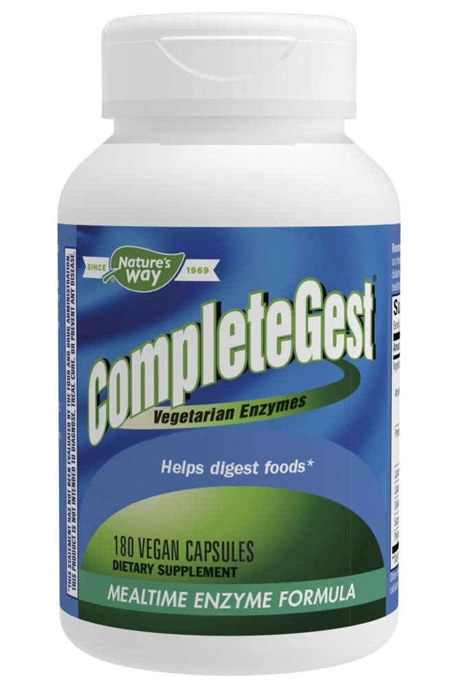 Complementar la terapia enzimática CompleteGest 180 UltraCaps | Bodega ...