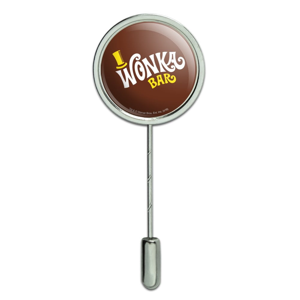 Willy Wonka and the Chocolate Factory Wonka Bar Logo Stick Pin Stickpin ...