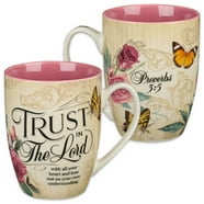 Christian Art Gifts Large Ceramic Inspirational Scripture Coffee & Tea ...
